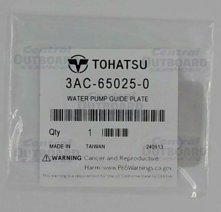 3AC-65025-0 Water Pump Guide Plate – Tohatsu – Central Outboard Service