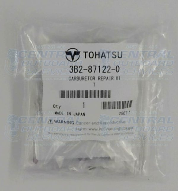 3B2-87122-0 Carburetor Repair Kit – Tohatsu – Central Outboard Service